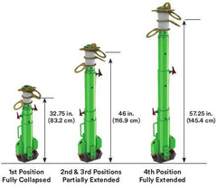 Portable Fall Arrest Post for confined space - 3 vertical height setti ...