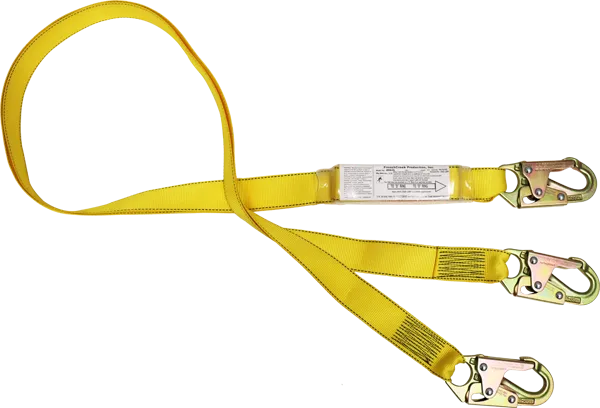 490A-DL Shock Absorbing Web Lanyard - French Creek Fall Safety ...