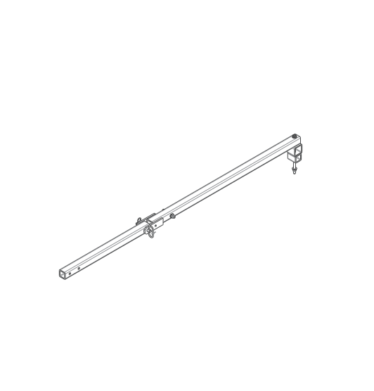 Folding tow bar kit with 2" ball and pintle couplers included - 3M 853 ...