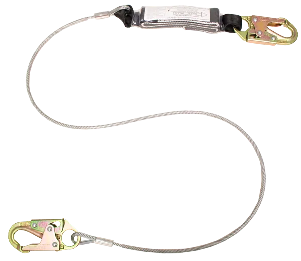 470A Wire Rope Shock Absorbing Lanyard - French Creek Fall Safety ...