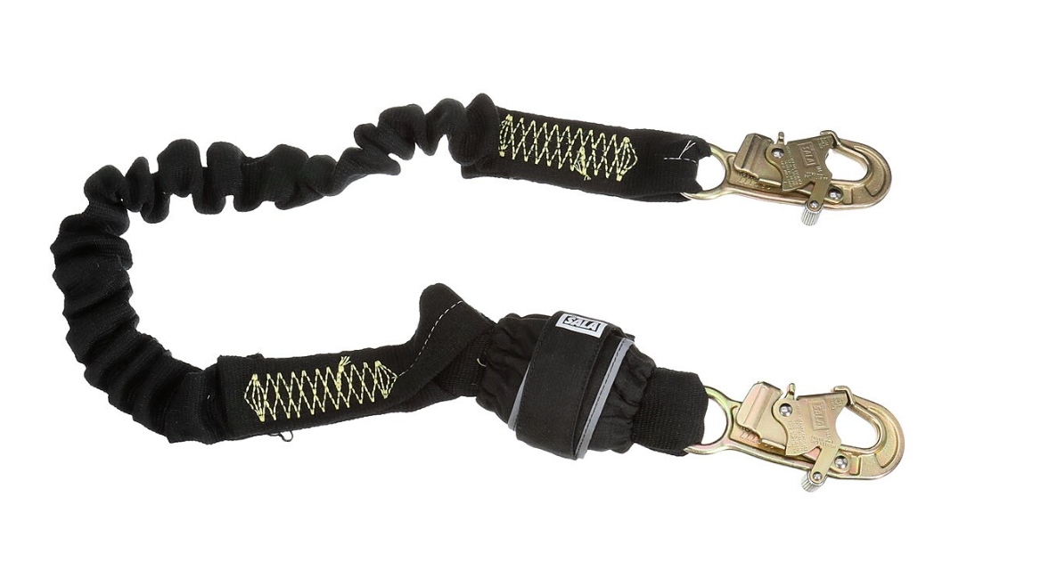 6 ft. Shock Absorbing Shockwave Arc Flash Stretch Web Lanyard - 3M DBI ...