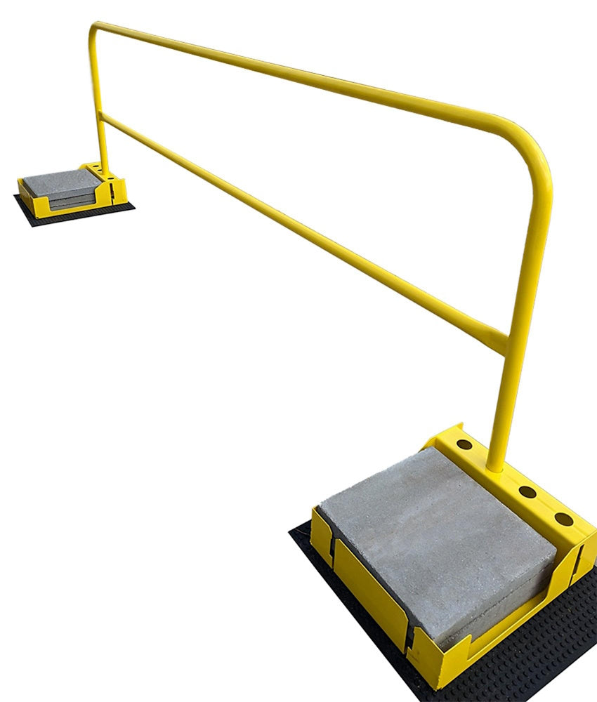 Pro-C Guardrail System For Rooftop Fall Protection - Bluewater ...